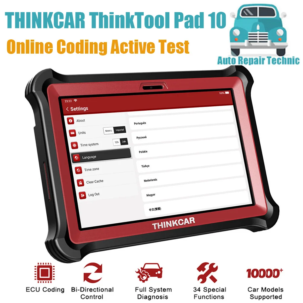 THINKCAR-THINKTOOL-PAD-10-Car-Diagnostic-Scanner-34-Special-Function ...
