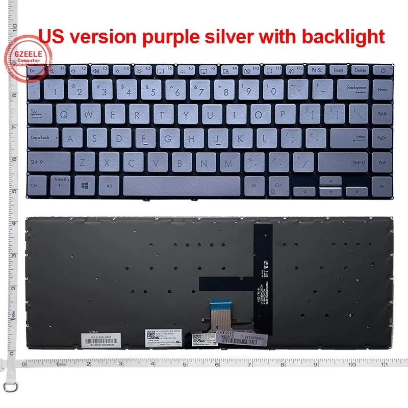 US-laptop-keyboard-for-ASUS-ASUS-Zenbook-UX435-UX435E-UX435EA-UX435EG ...