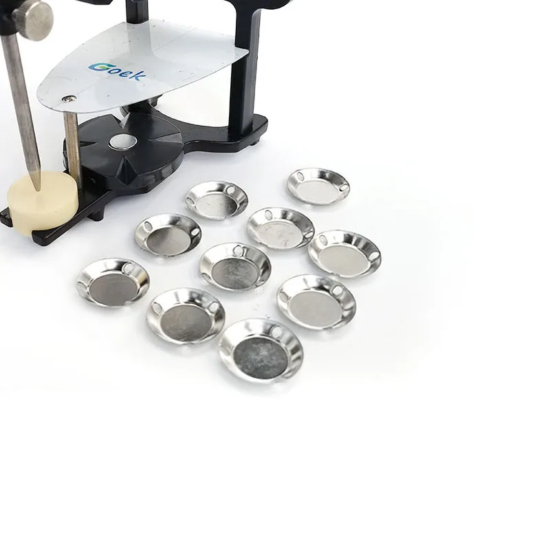 100pcs Dental Magnetic Articulators Accessory Three Hole Bowl ...