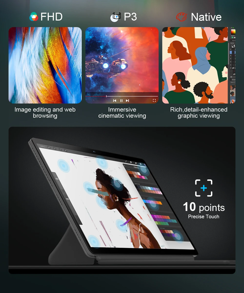 Ninkear T40 Laptop TouchScreen 2 in 1 Tablet Intel N100 14 Inch FHD ...