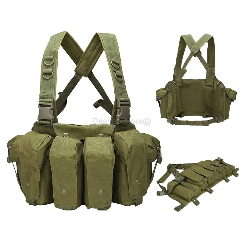 AK-Belly-Tactical-Vest-Chest-Rig-Pouches-Tank-Top-Adjustable ...