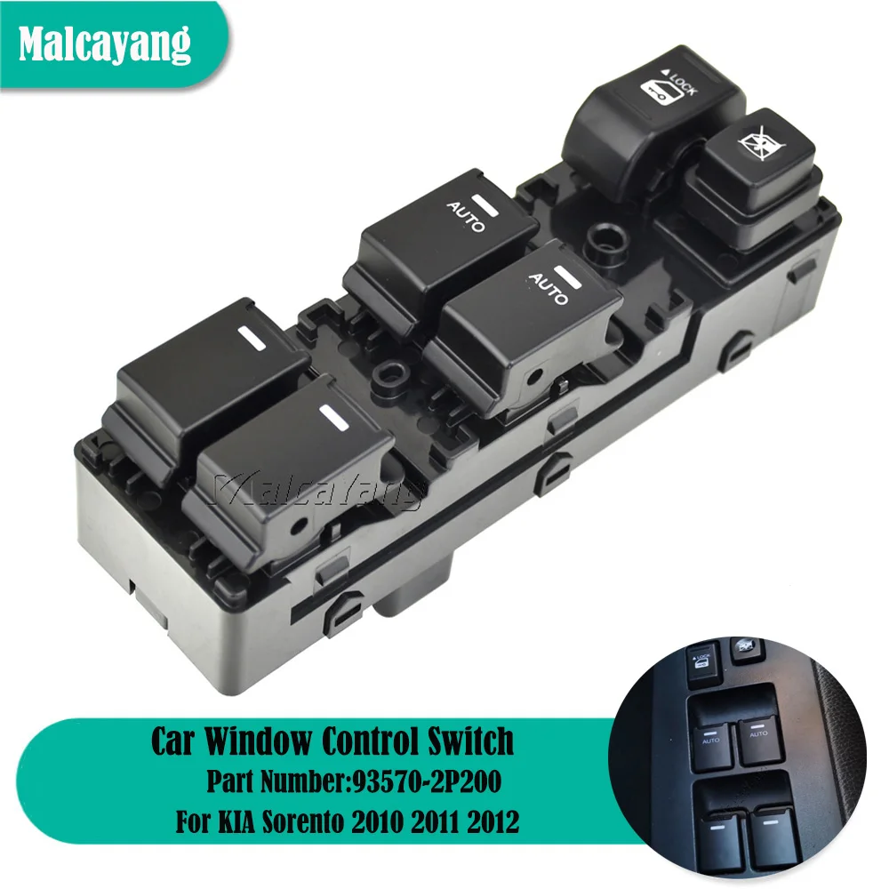 Front-Left-Power-Window-Master-Switch-For-KIA-Sorento-2010-2011-2012 ...