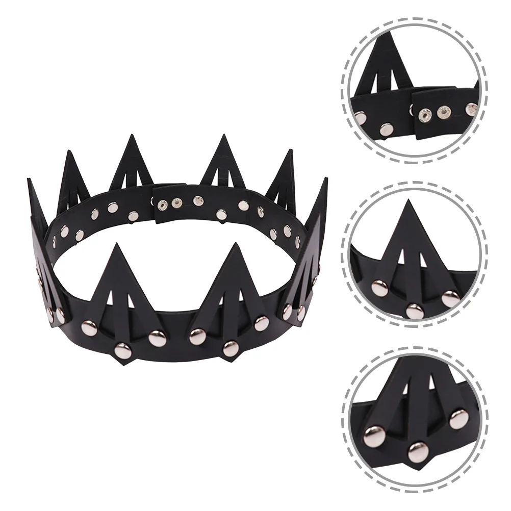Cosplay-Crown-Headband-Goth-Headband-Black-Gothic-Tiara-Hair-Band ...