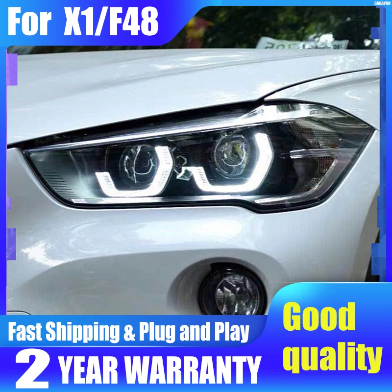 Car-Styling-LED-Head-Lamp-for-BMW-X1-headlights-2016-2019-for-X1-Full ...