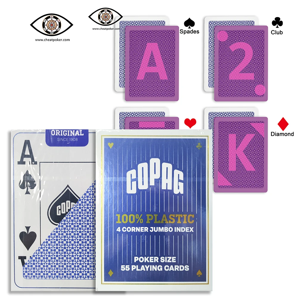 Copag-UV-Marked-Playing-Cards-Invisible-Infrared-Magic-Poker-100 ...