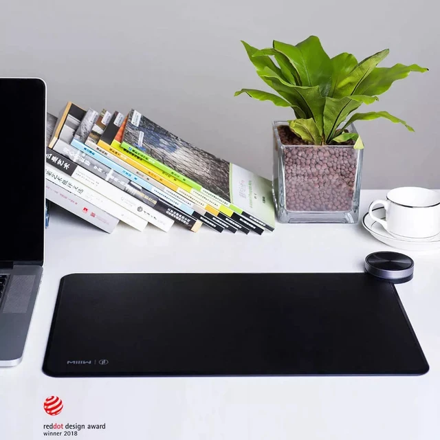MIIIW Wireless Charging Smart Mouse Pad Office Computer Desk Mat ...