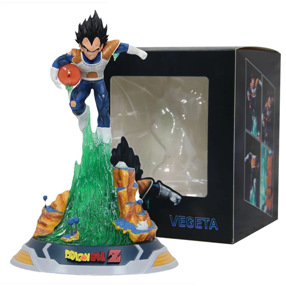 25CM-Anime-Dragon-Ball-Vegeta-Diving-Battle-Pose-Battle-Damaged-Version ...