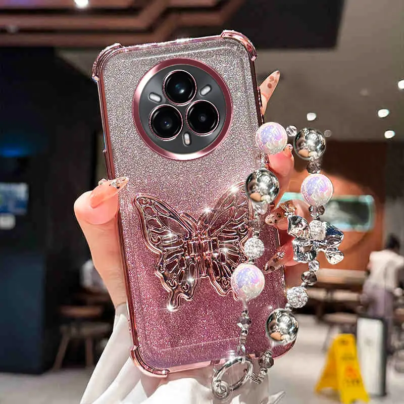 For Realme 14 Pro Glitter Plating Case For Realme 14 Pro Realme14 Plus ...
