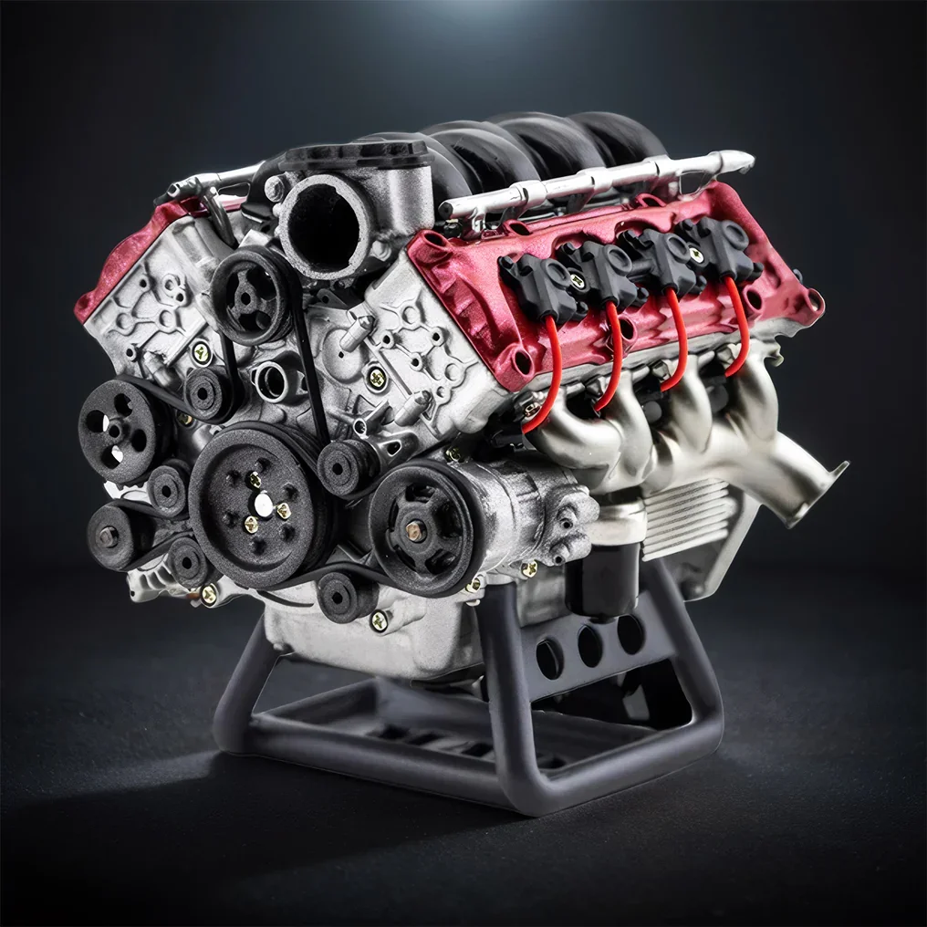 MAD-V8-Engine-Internal-Combustion-Model-Assembly-Kit-RC-Full-Simulation ...