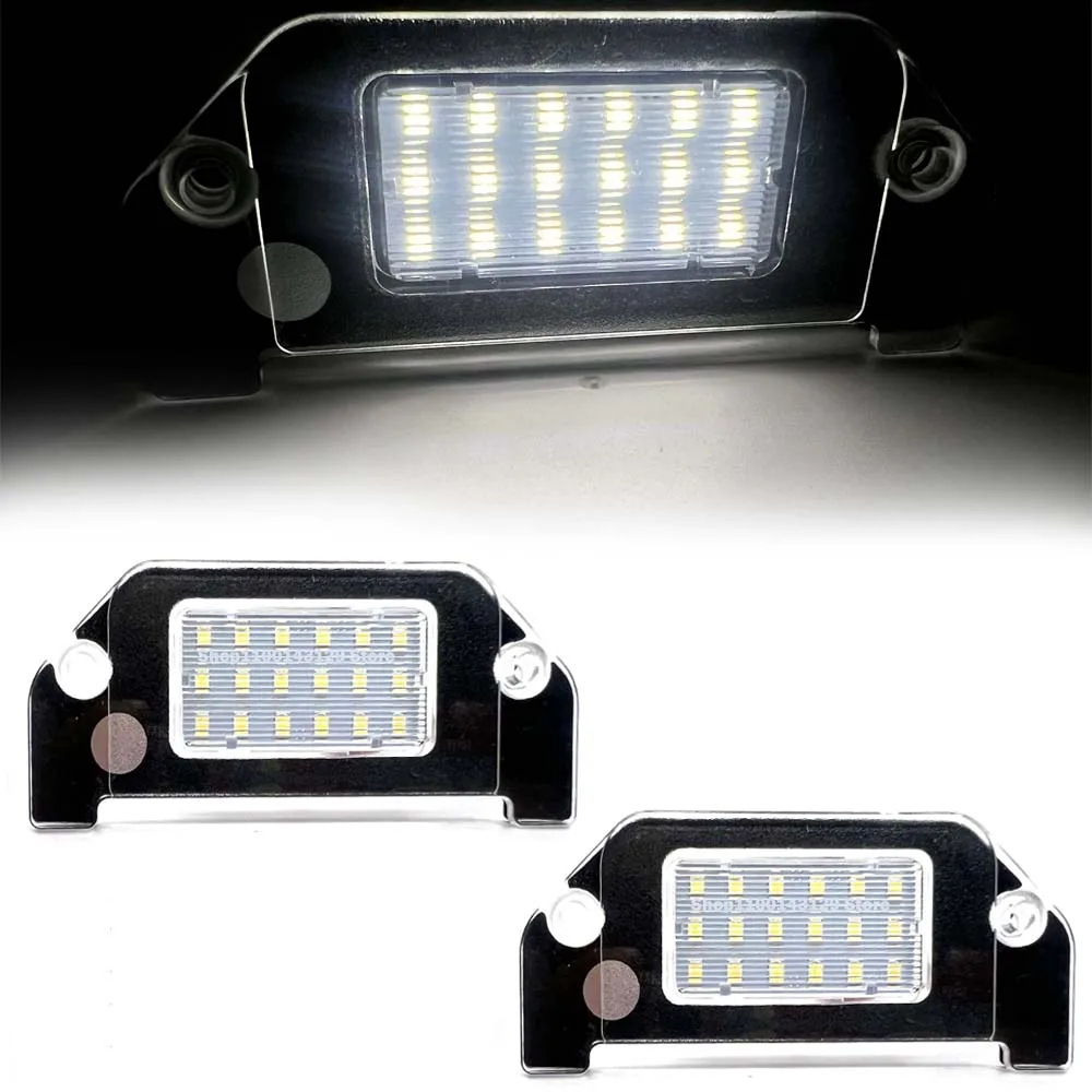 LH-RH-White-Led-License-Number-Plate-Light-For-Chrysler-300-300C-2005 ...