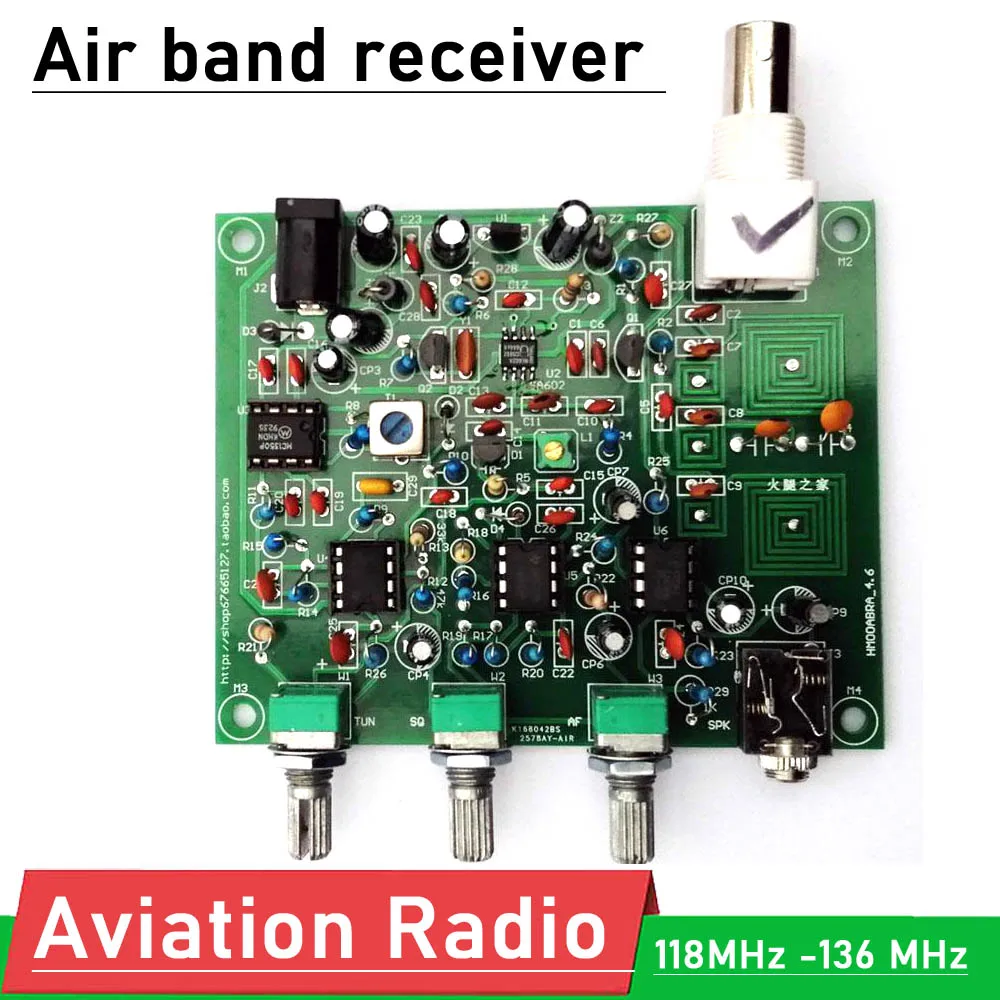 Aviation-Band-Receiver-Kit-High-Sensitivity-Air-band-Aviation-Radio ...