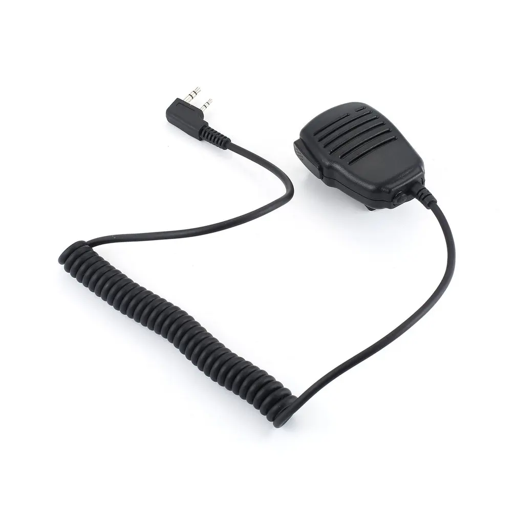 Rainproof 2 pin Shoulder Remote Speaker Mic Microphone PTT for Kenwood ...