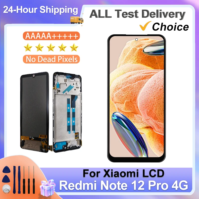 AMOLED-For-Xiaomi-Xiaomi-Redmi-Note-12-Pro-4G-LCD-Display-For-2209116AG ...