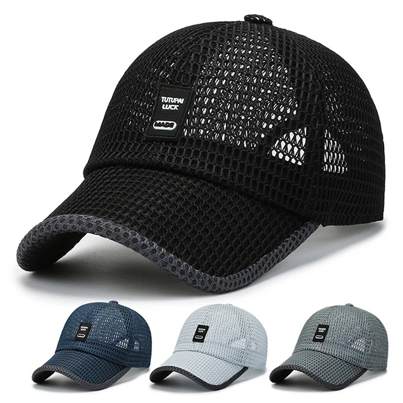 Men-s-Mesh-Baseball-Cap-Breathable-Summer-Caps-Hat-Outdoor-Fishing-Hats ...
