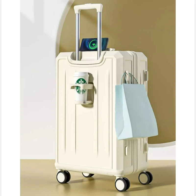 2025 Autumn New Multifunctional Trolley Case 20-inch Elegant Luggage ...