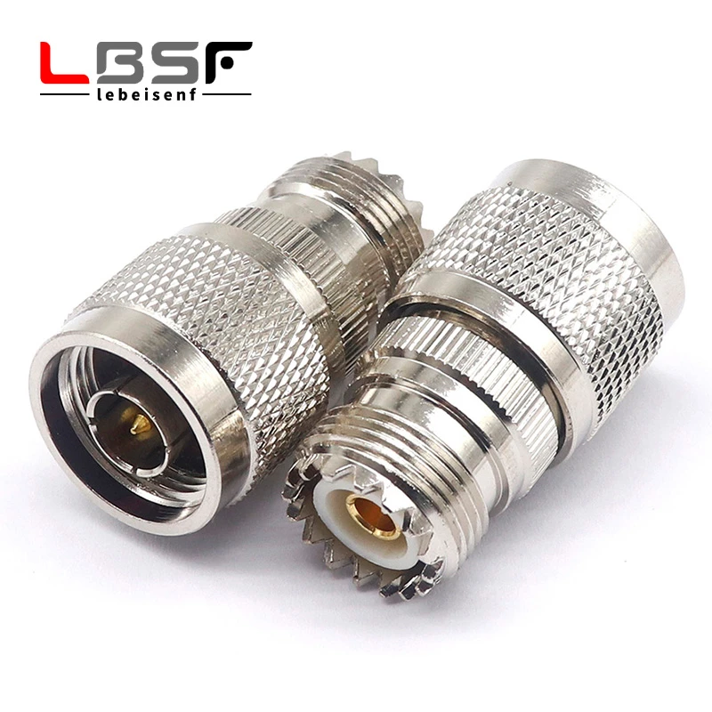 RF adapter UHF/N KJ M female (UHF/SL16) to N type male L16 male to SL16 female N S| | - AliExpress