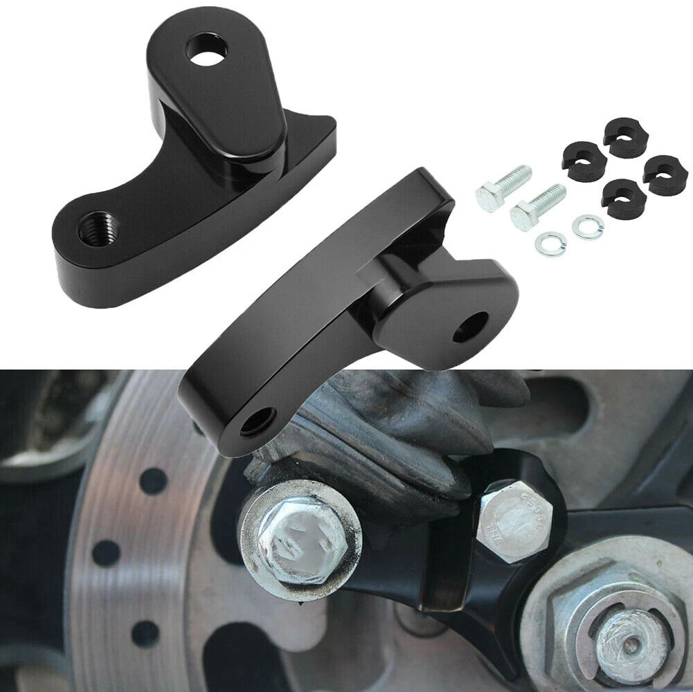 Motorcycle-CNC-Aluminum-Black-30MM-Rear-Shock-Drop-Lowering-Kit-for ...