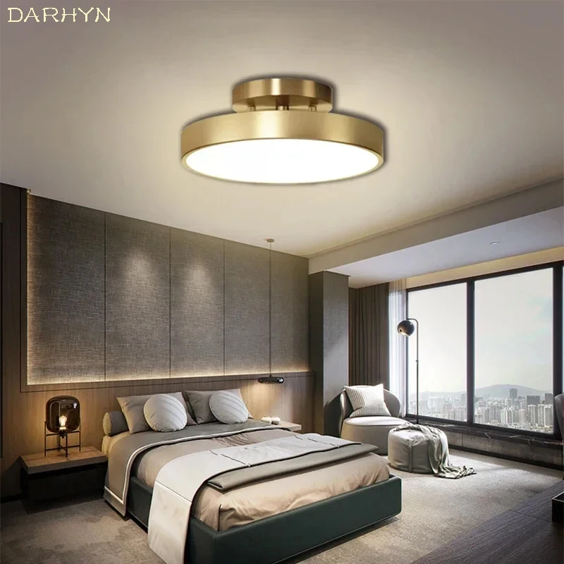 Modern-LED-Ceiling-Light-Bedroom-Lighting-Lamp-15-20-30-40-50cm-Disc ...