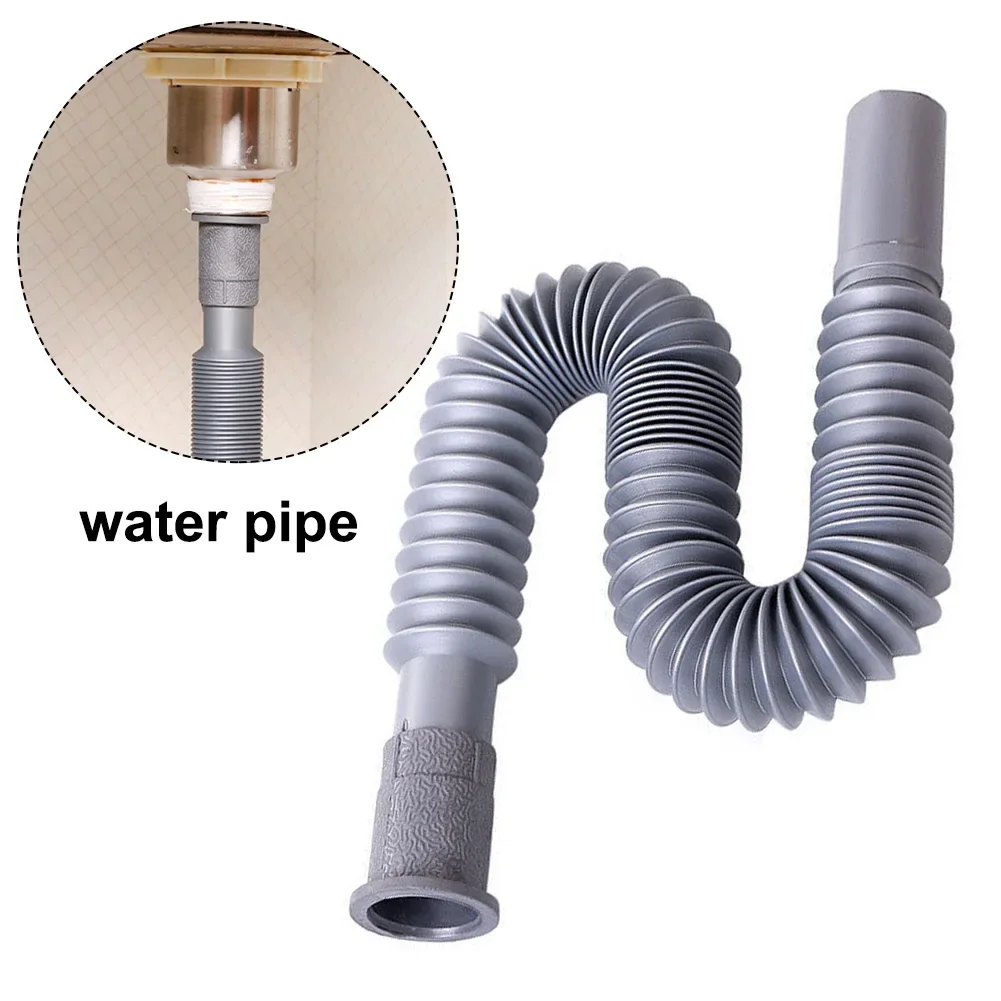 Flexible-Air-Conditioning-Drain-Hose-Water-Inlet-Extension-Pipe-Washing ...