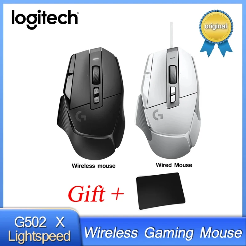 Logitech G502 X Lightspeed Wireless Gaming Mouse-optical Mouse With Hybrid Optical-mechanical ...