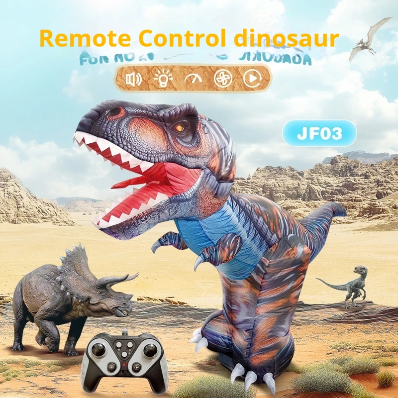 Remote Control Inflatable T-Rex: A Fun and Interactive Toy for Kids and ...