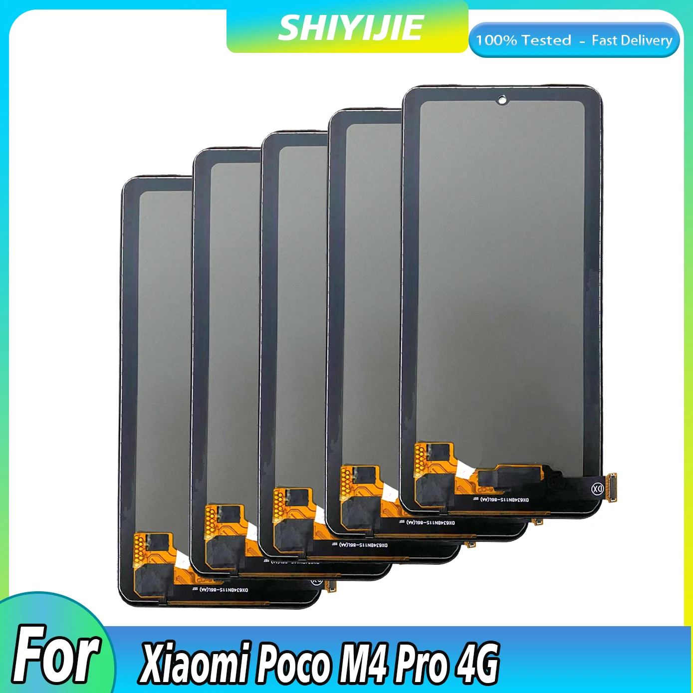 3-5Pcs-Original-For-Xiaomi-Poco-M4-Pro-2201117PI-2201117PG-MZB0B5VI-LCD ...