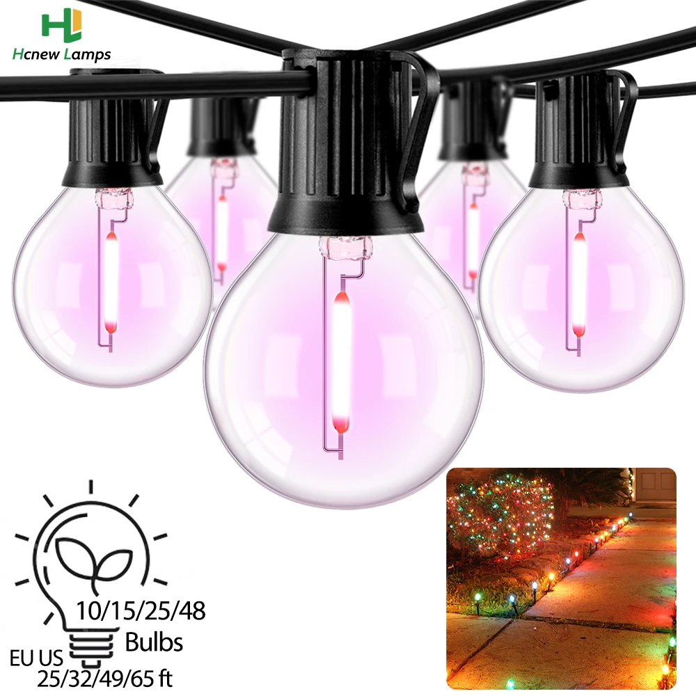LED-G40-Ball-String-Lights-Waterproof-Outdoor-Garden-String-Lights-110V ...