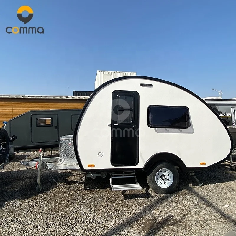 High-Quality-Teardrop-Trailer-Mini-Caravan-Trailer-Travel-Rv-Off-Road ...