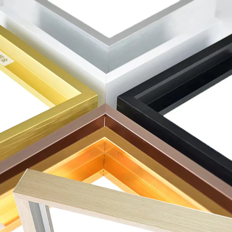 DIY-Aluminum-Canvas-Picture-Frame-Floating-Photo-Frame-Home-Decor-Art ...