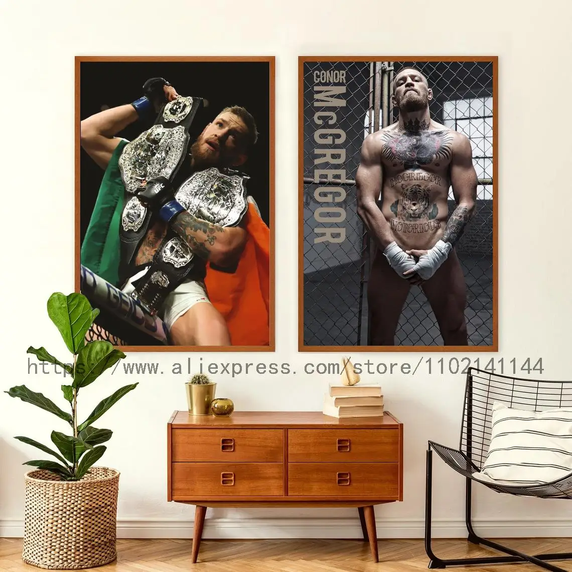 Conor-McGregor-Fan-MMA-Decoration-Art-Poster-Wall-Art-Personalized-Gift ...