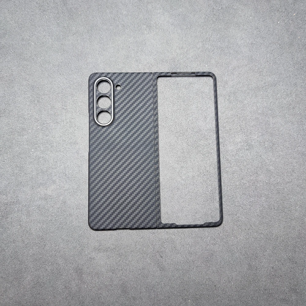 real-carbon-fiber-case-For-Samsung-Galaxy-z-fold-5-hard-black-Ultra ...