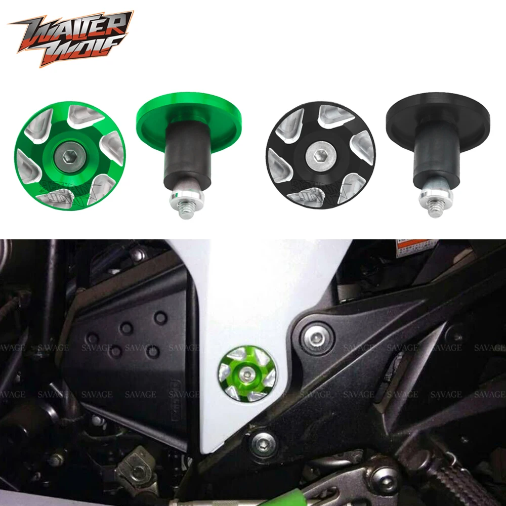 Frame-Hole-Cover-For-KAWASAKI-Z800-2013-2016-Z750-2007-2009-Motorcycle ...