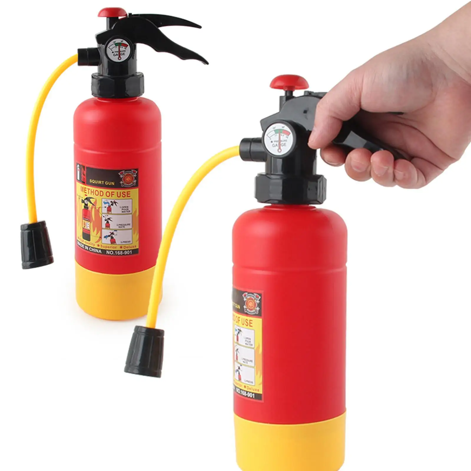 Extinguisher Toy Outdoor Summer Toys Fireman Toy Fireman Squirter With ...