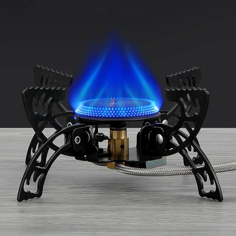 Strong-Firepower-Camping-Stove-Portable-Tourist-Gas-Burner-Foldable ...
