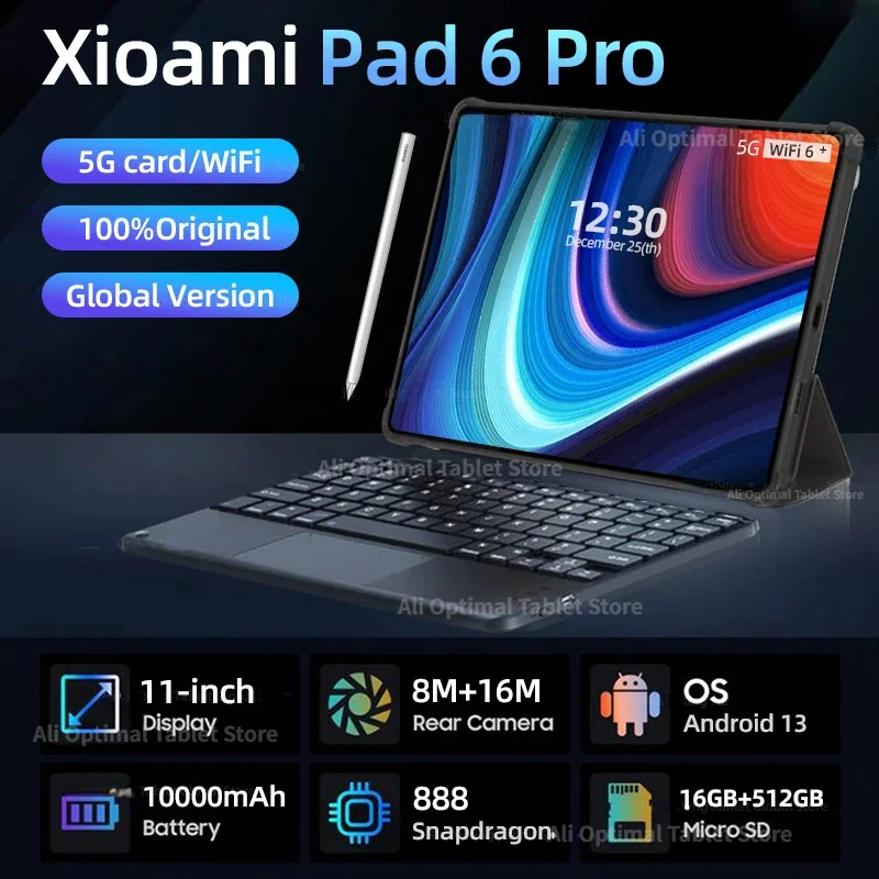 Tableta-Pad-6-Pro-versi-n-Global-dispositivo-Original-Android-13-16GB ...