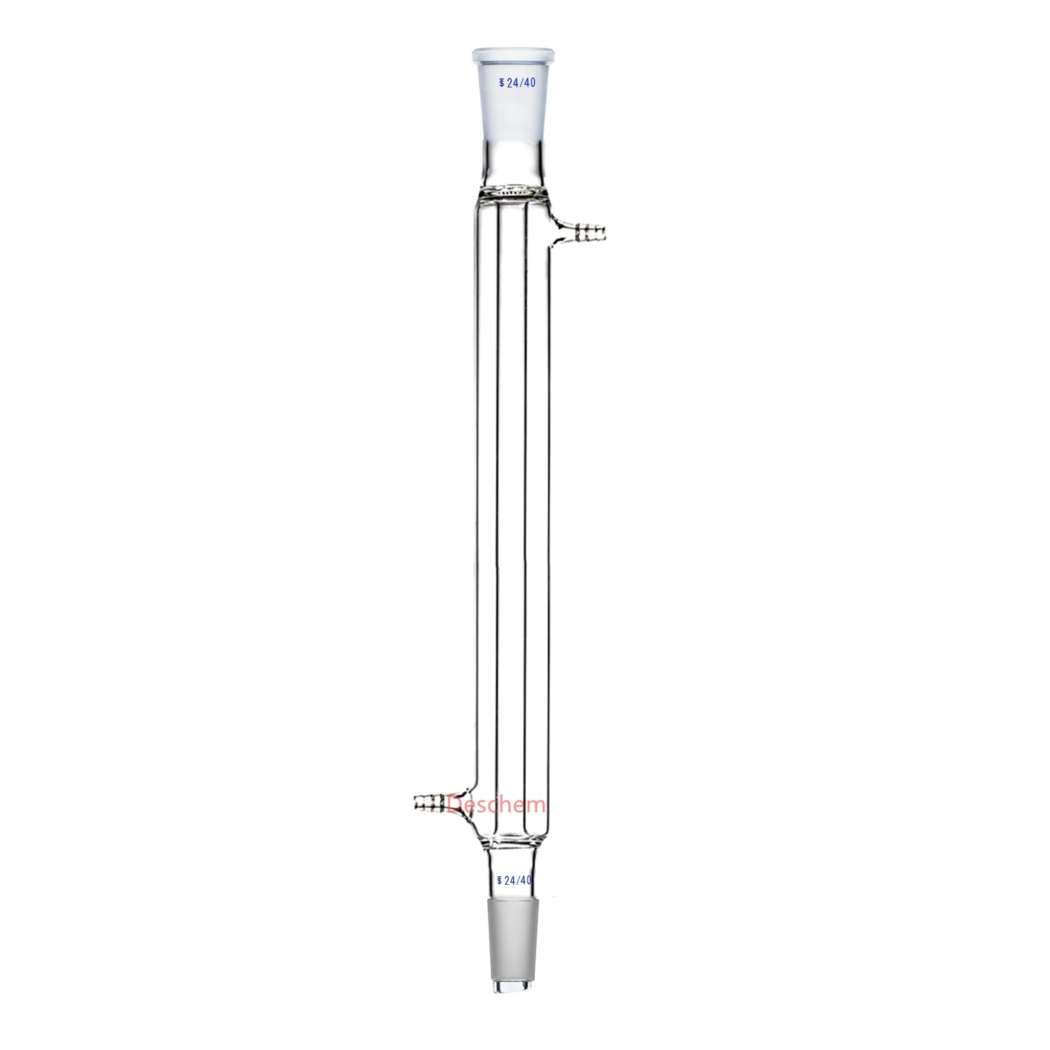 Laboratory Liebig Condenser 24/40 300mm Jacketed length Lab Glass West ...