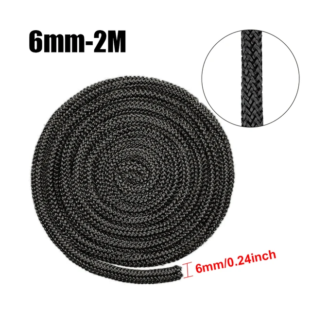 6/8/10/12mm StoveRope Fiberglass Fireplace Door Cord High Temperature ...