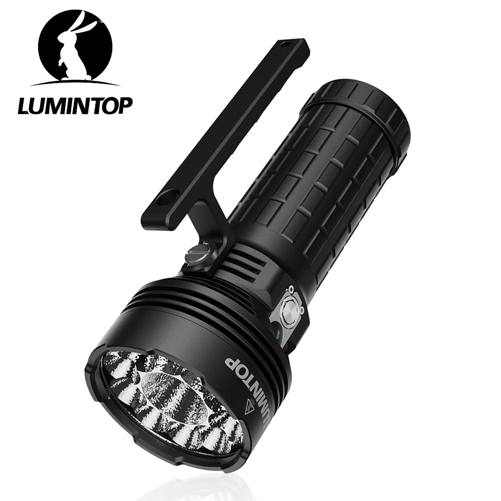 EDC High Power LED Flashlight USB C Rechargeable Lamp Discharge Light ...