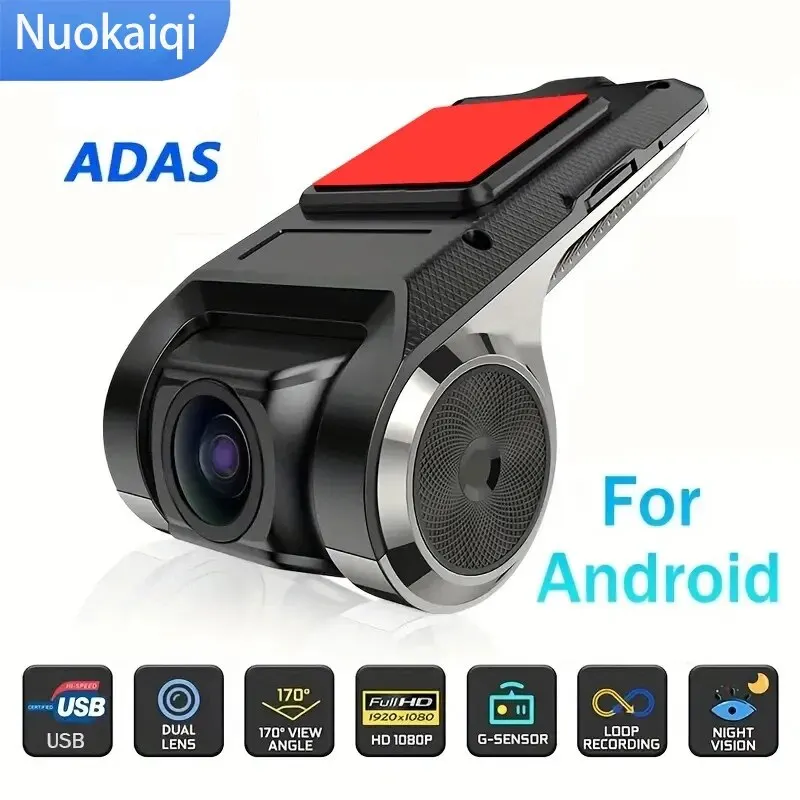 Car-Android-Navigator-USB-HD-Driving-Recorder-Media-Comes-with-ADAS-Driving-Assistance-Function ...