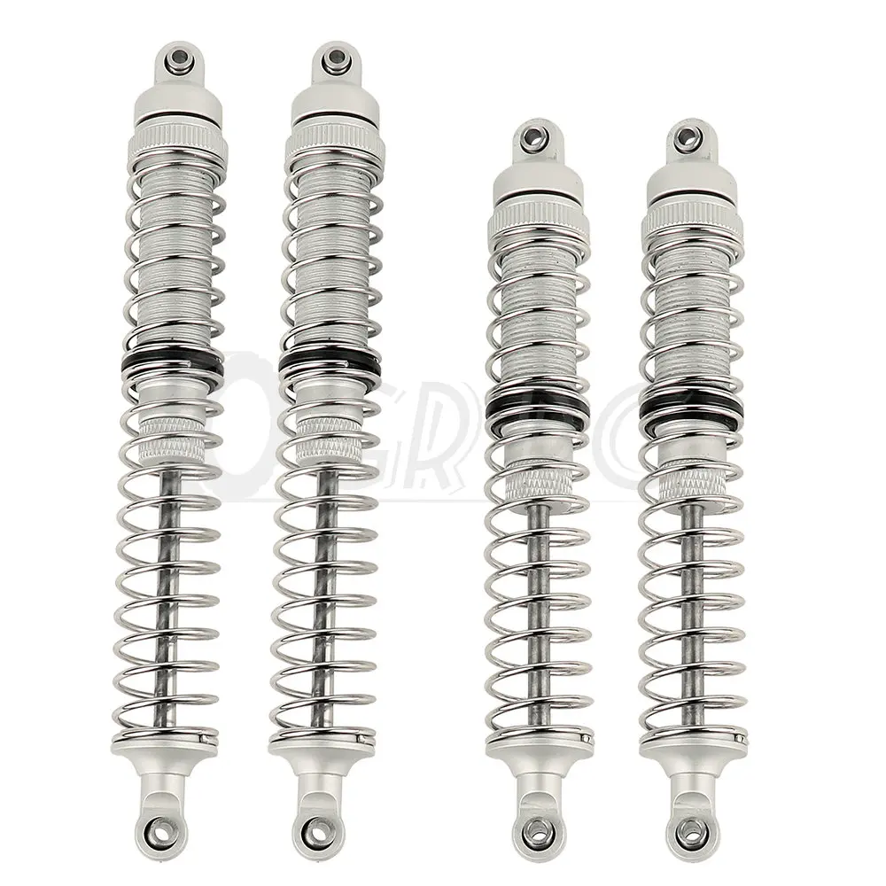 4Pcs Metal Front and Rear Shock Absorber Damper For Axial RBX10 Ryft 1/ ...