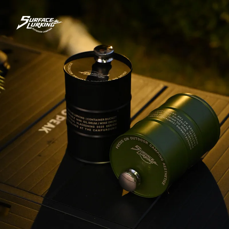 GO PEAK Outdoor 304 stainless steel 750ML portable cylindrical pot ...