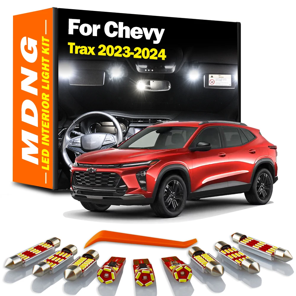 8Pcs-Canbus-Interior-LED-Light-Car-Bulb-Kit-For-Chevrolet-Chevy-Trax ...