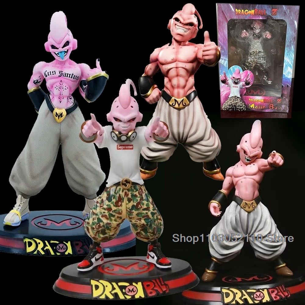 Dragon-Ball-Z-Majin-Buu-Figure-Tattoo-Buu-Standing-Super-Buu-Doll-Model ...