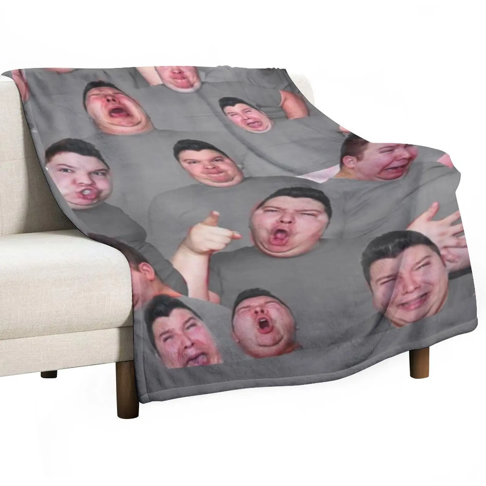 Nikocado Avocado Merch logo Throw Blanket Soft Blanket Heavy Blanket ...