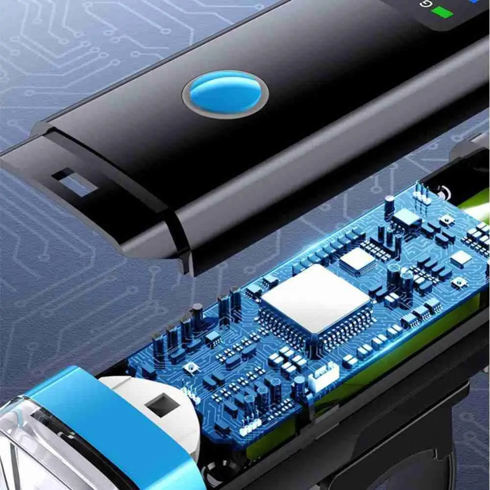 Usb-Charge-Induction-Headlight-Horn-Light-Sensing-Headlamp-Cycling ...