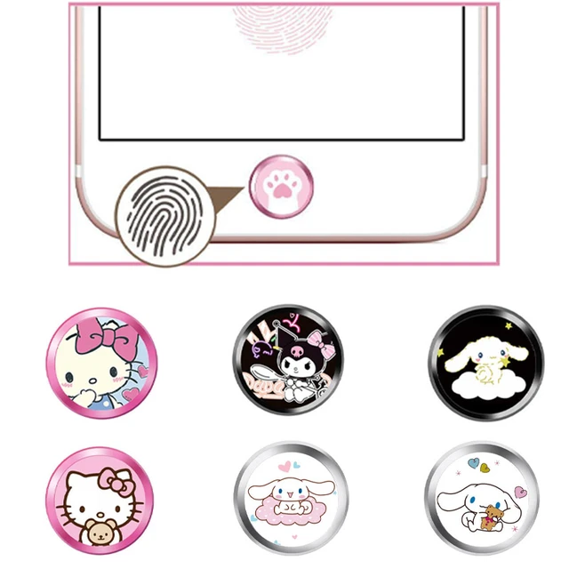 Disney Iphone Button Stickers