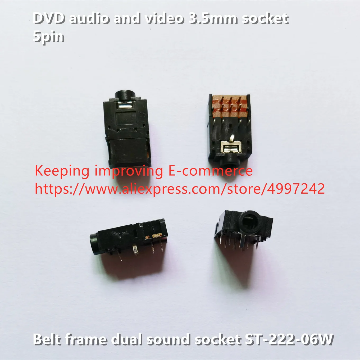Socket 5pin Belt Frame | Audio Sound Switch | 2 Audio Switch | New ...
