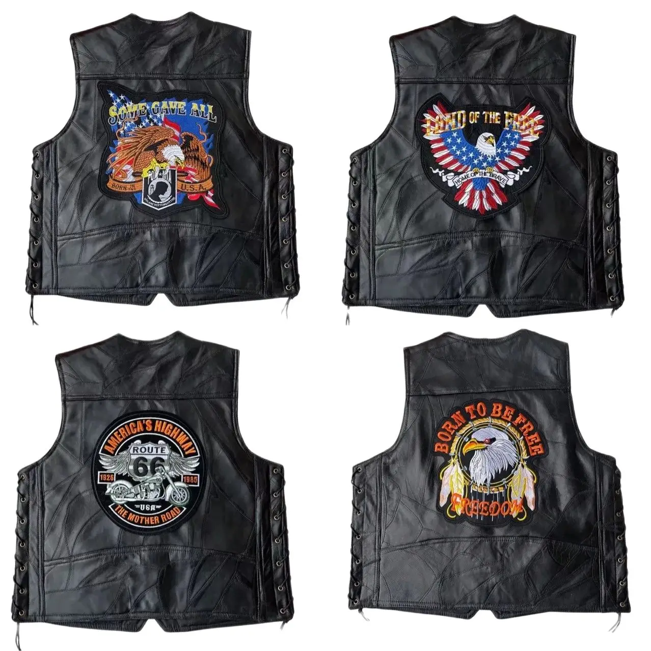 Retro-Embroidery-Men-s-Motorcycle-Leather-Vest-Moto-Vest-Sleeveless ...