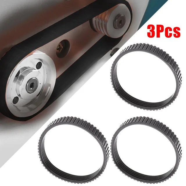 3pcs 9.6mm Width Rubber Electric Planer Drive Belt For 1900B 225007 7 N1923B Black Driving Belt Electric Planer Replacement AliExpress