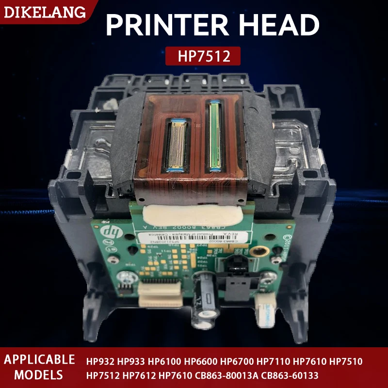 Printhead Hp7512 Printer Head For Hp Hp933 Hp6100 Hp6600 Hp6700 Hp7110 ...